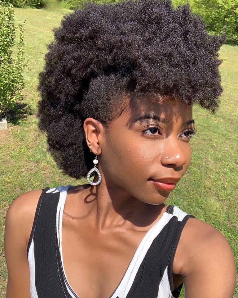 17 Most-Amazing Fro Hawk Styles for Natural Hair