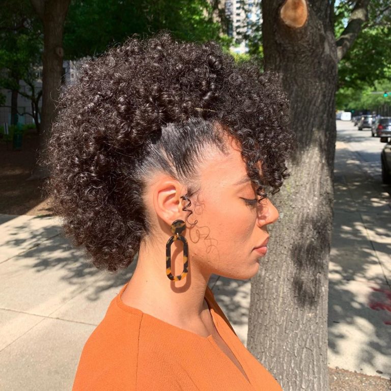 17 Most-Amazing Fro Hawk Styles for Natural Hair