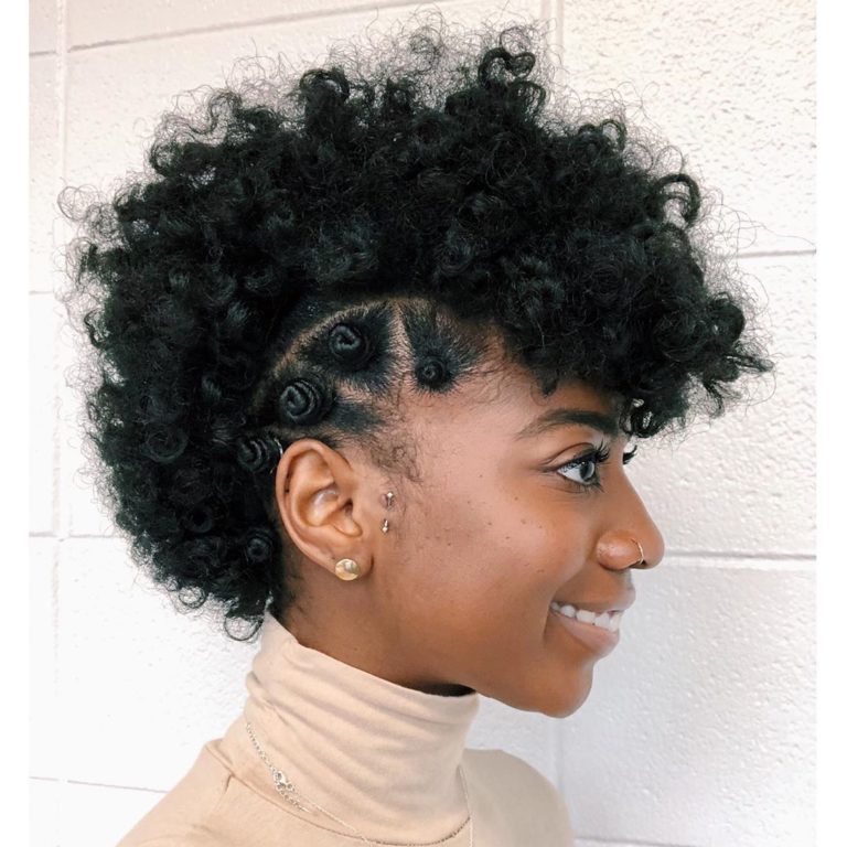 17 Most-Amazing Fro Hawk Styles for Natural Hair