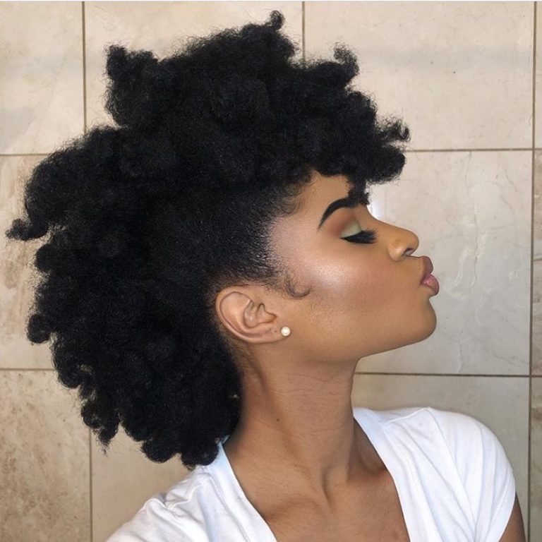 17 Most-Amazing Fro Hawk Styles for Natural Hair