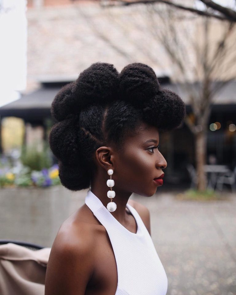 17 Most-Amazing Fro Hawk Styles for Natural Hair